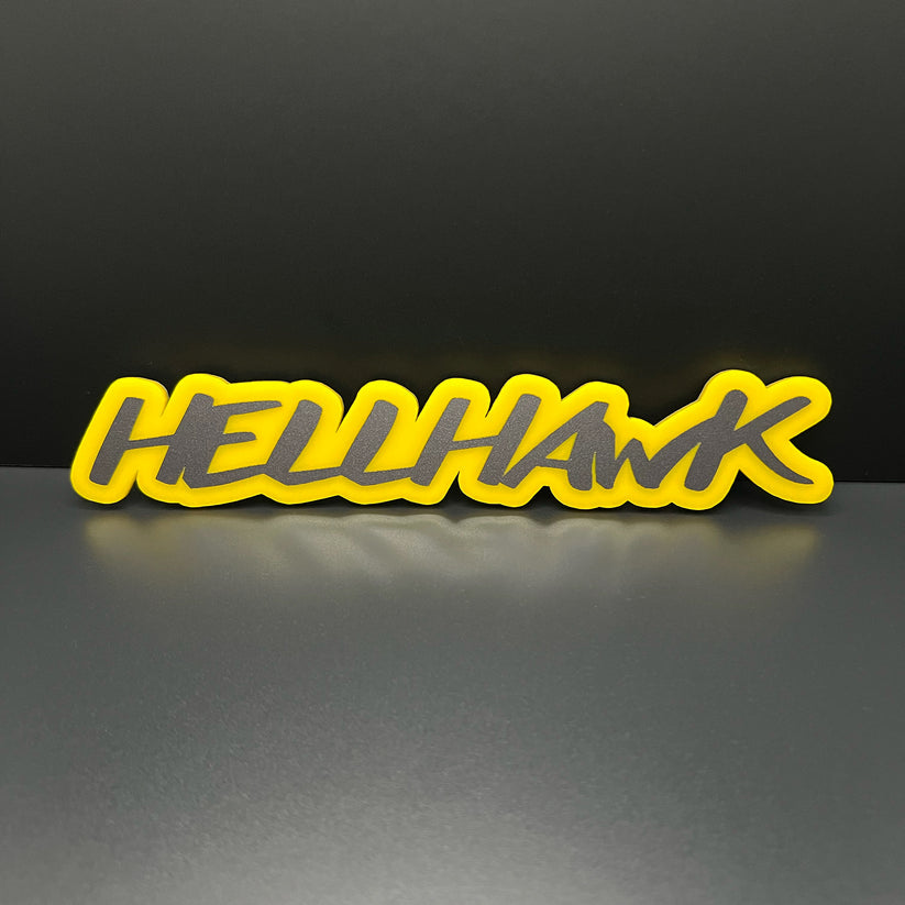 One HELLHAWK Emblem fits WK2 Jeep Trackhawk Grand Cherokee Liftgate or ...