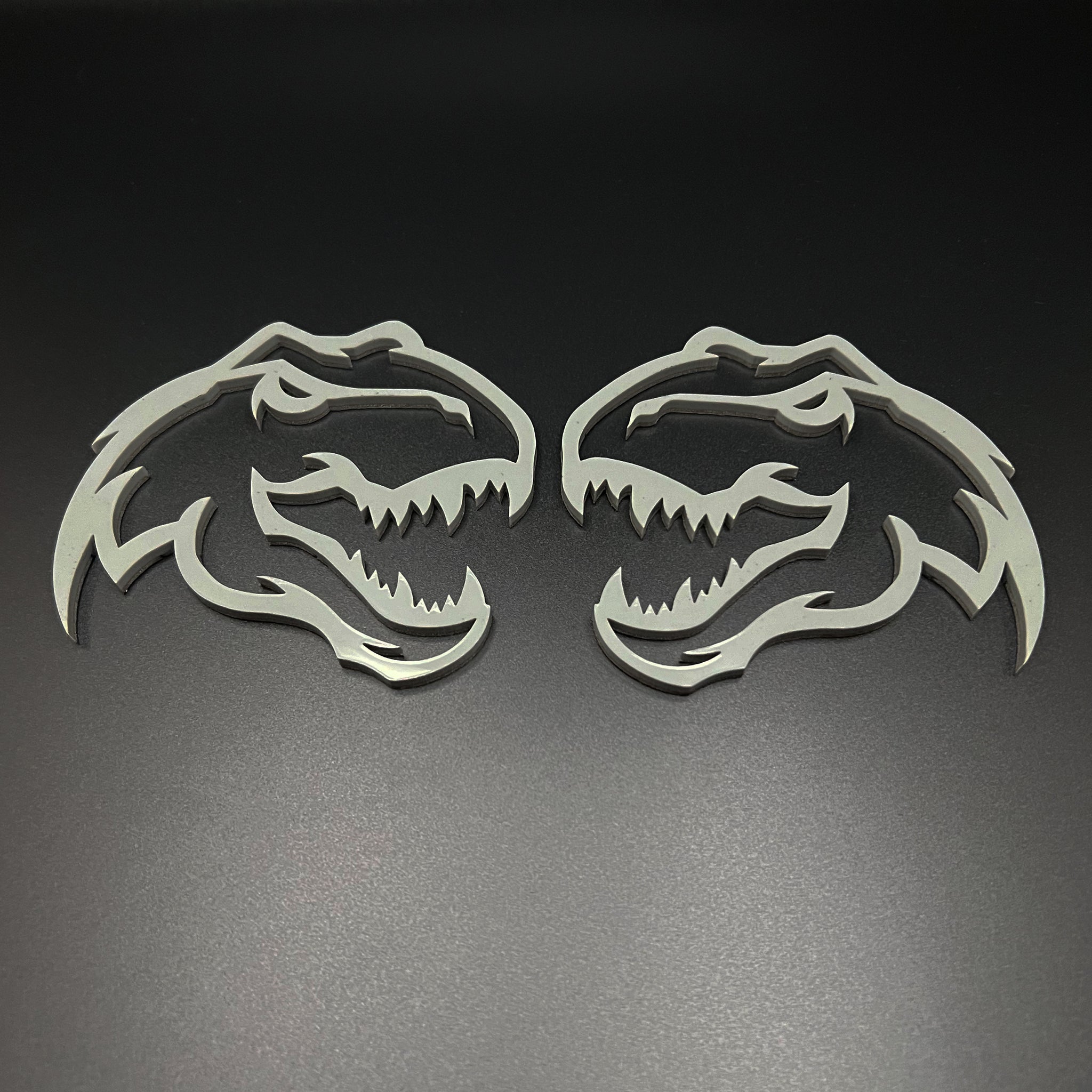 Custom T-REX Emblems for TRX Dodge Ram 1500 Fender badge Hellcat Style ...